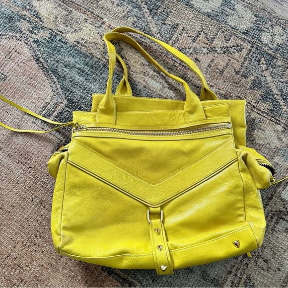 Botkier | Bags | Botkier Neon Yellow Handbag | Poshmark